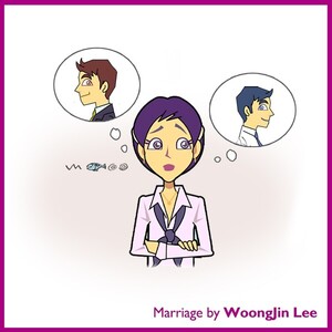 Even a bad-tempered girl has a match.